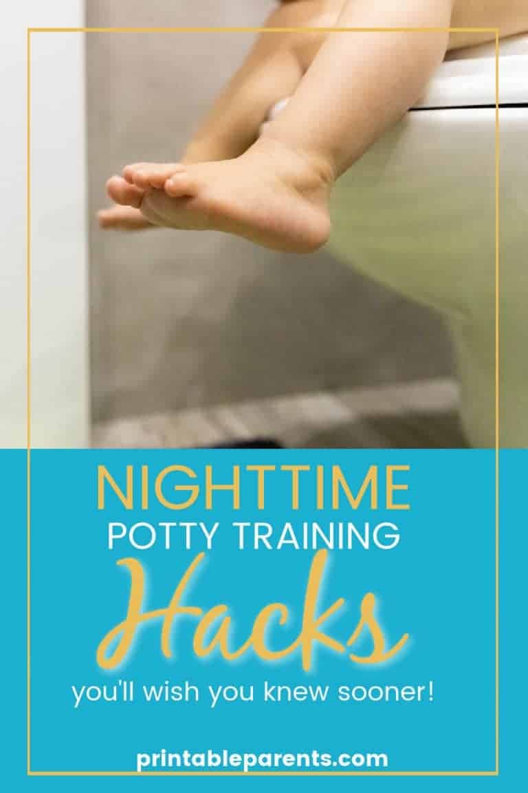 Nighttime Potty Training Tips For Tired Parents Printable Parents