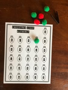 Christmas Alphabet Activity (Free Printable!) - Printable Parents