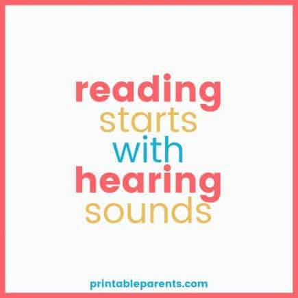 A Parent's Guide to Phonological Awareness - Printable Parents