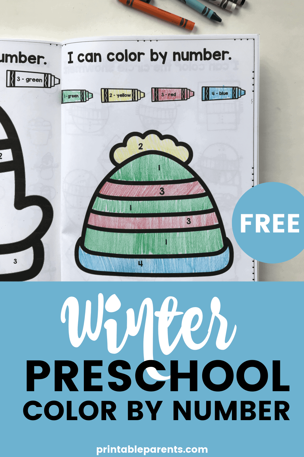 Winter Preschool Worksheets - Printable Parents