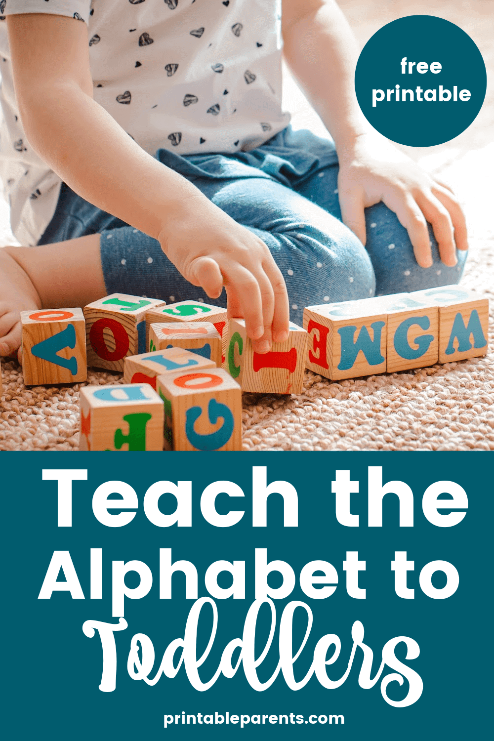 Teaching the Alphabet to a Two-Year Old - Printable Parents