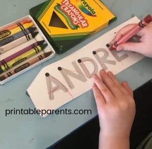 Name Tracing Worksheets for Preschool (it's FREE!) - Printable Parents