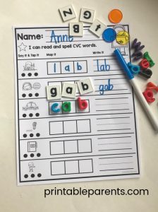 Dyslexia Spelling Worksheets - Printable Parents