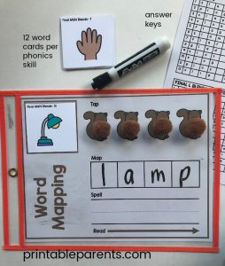 Printable Elkonin Boxes - Printable Parents