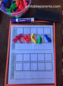 Printable Elkonin Boxes - Printable Parents
