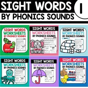 Sight Words Sorted by Sounds - Printable Parents