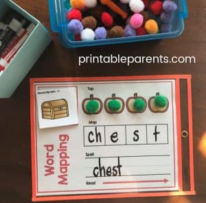 Mapping Sight Words - Printable Parents