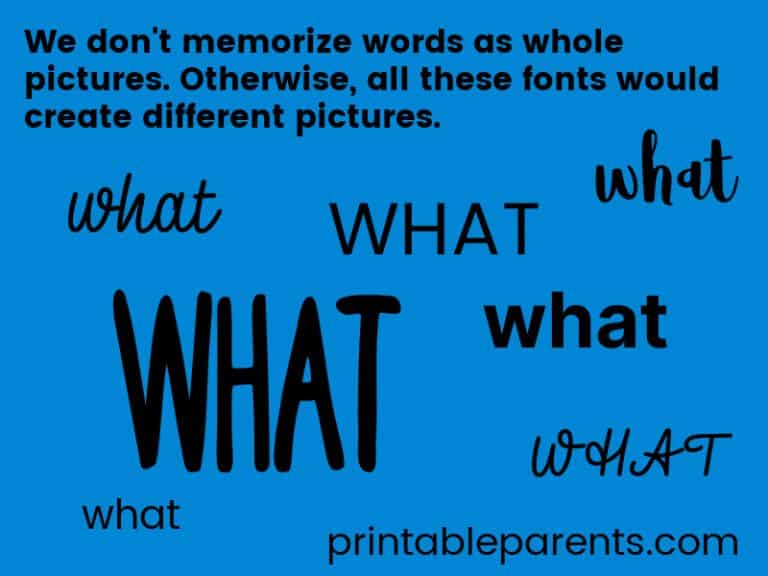Mapping Sight Words - Printable Parents