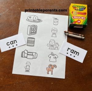CVC Words Flashcards Printable - Printable Parents