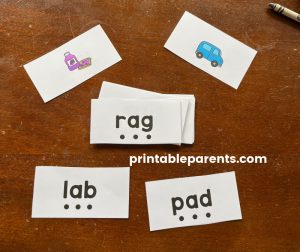 CVC Words Flashcards Printable - Printable Parents