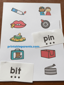 CVC Words Flashcards Printable - Printable Parents
