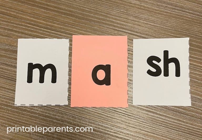 Consonant Digraphs List - Printable Parents
