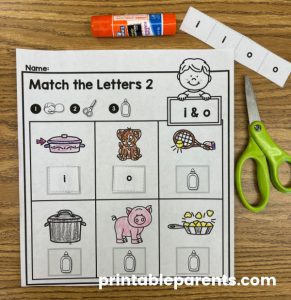 Short i Sound Words - Printable Parents